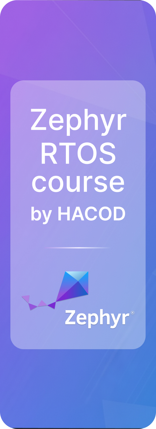 Zephyr RTOS Course - RTOS Training